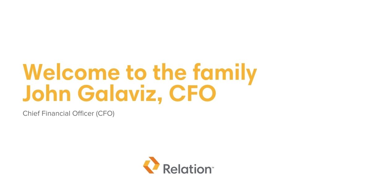 Relation Insurance Announces New Chief Financial Officer